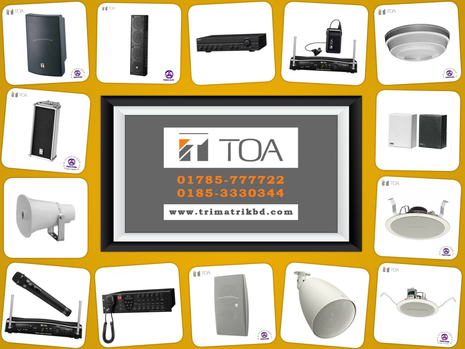 TOA TS-820 Series Advanced conference system in Bangladesh - TOA Bangladesh PA System Supplier