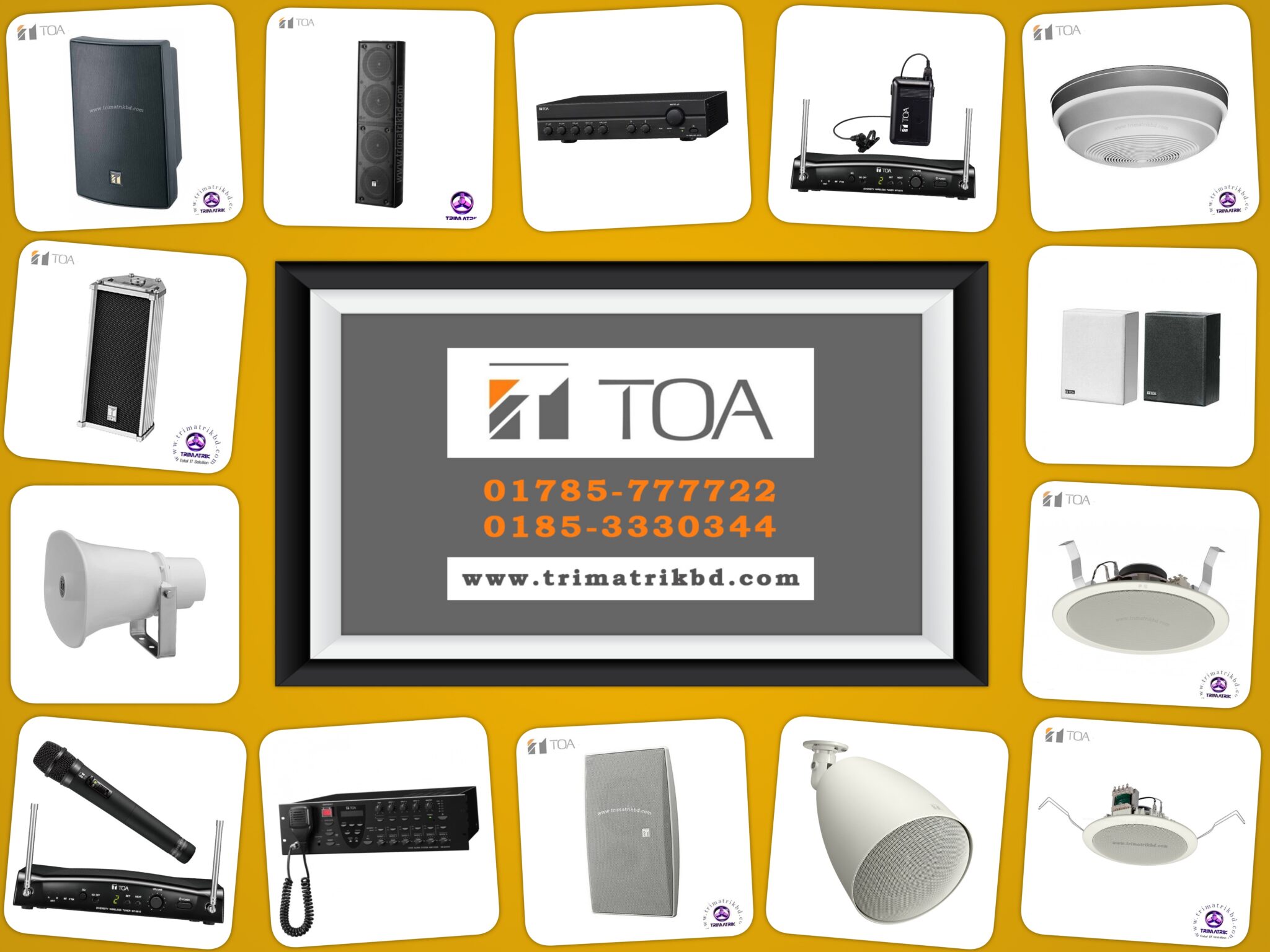 TOA TS-820 Series Advanced conference system in Bangladesh - TOA Bangladesh PA System Supplier