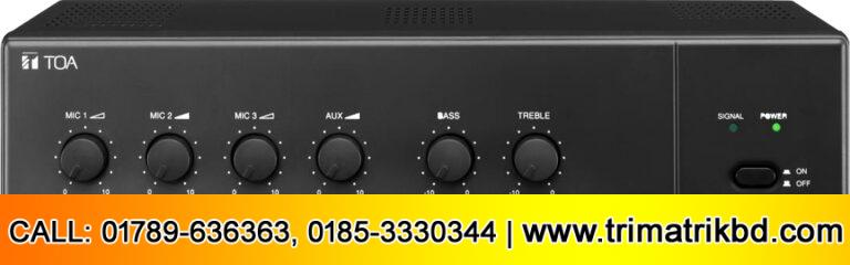 A-230 PA Amplifier - TOA Bangladesh PA System Supplier