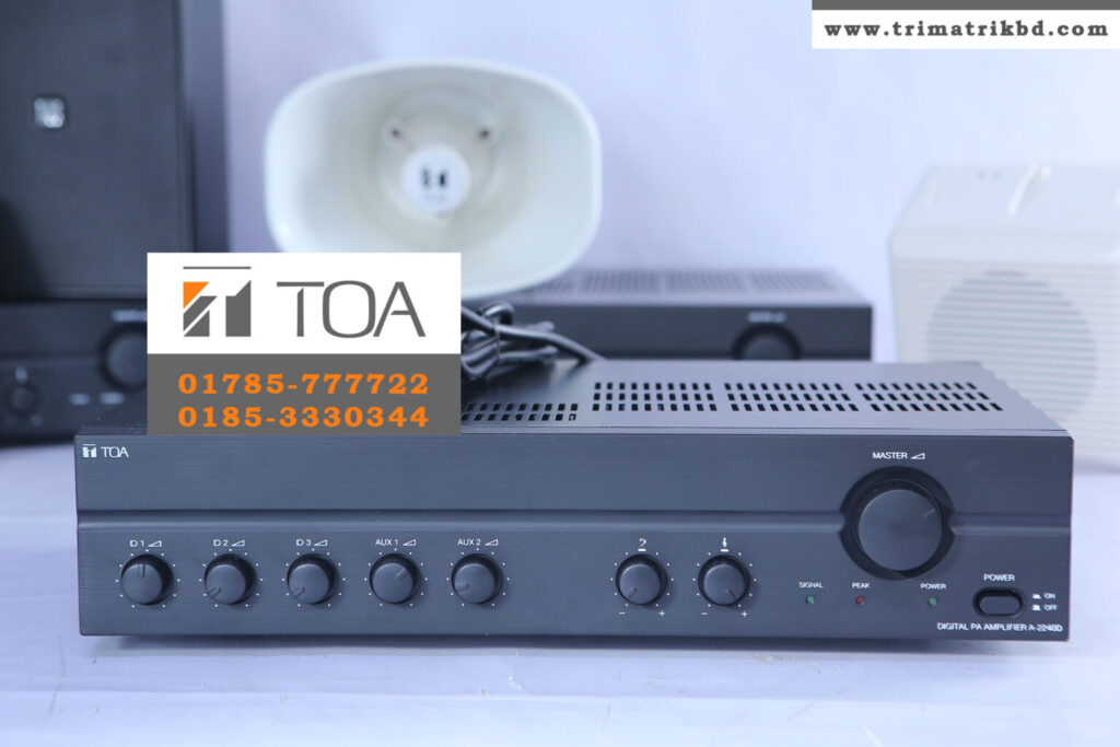 TOA A-2240 Price in Bangladesh - TOA Bangladesh PA System Supplier