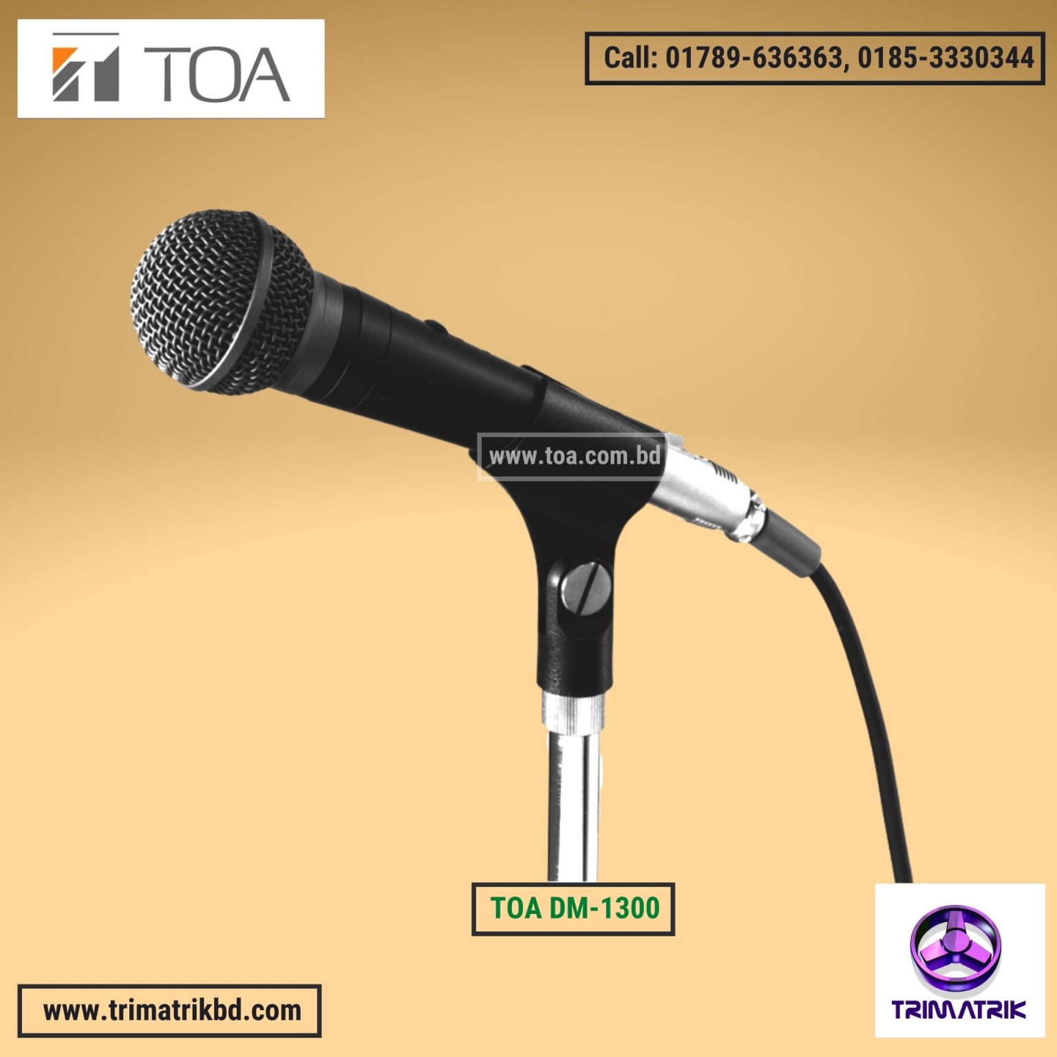 TOA DM-1300 Bangladesh - TOA Bangladesh PA System Supplier
