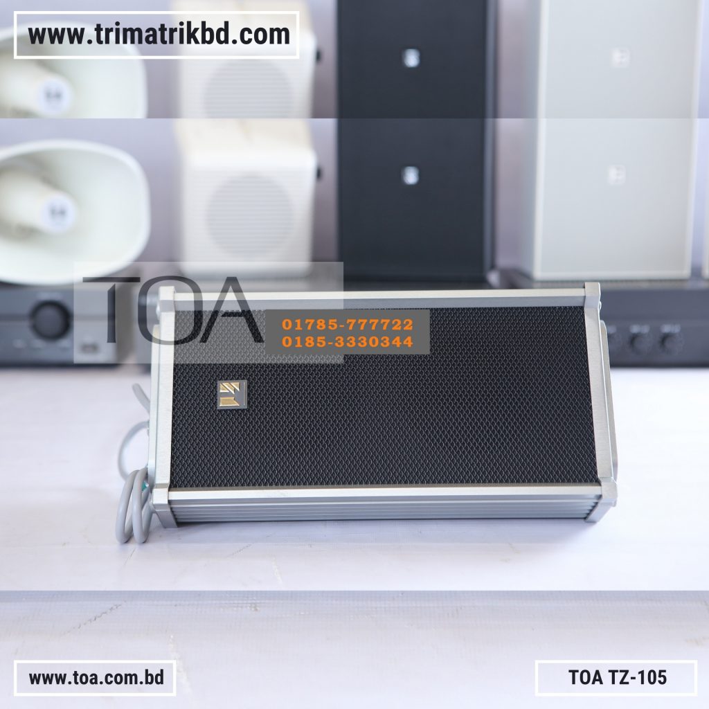 TOA TZ-105 10Watt Column Speaker - TOA Bangladesh PA System Supplier