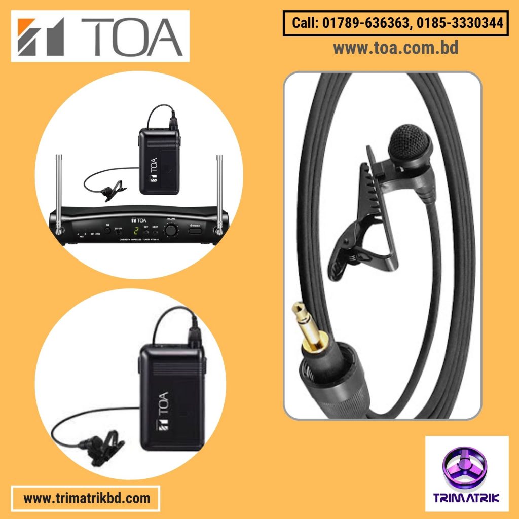 TOA DM-503 Dynamic Microphone - TOA Bangladesh PA System Supplier